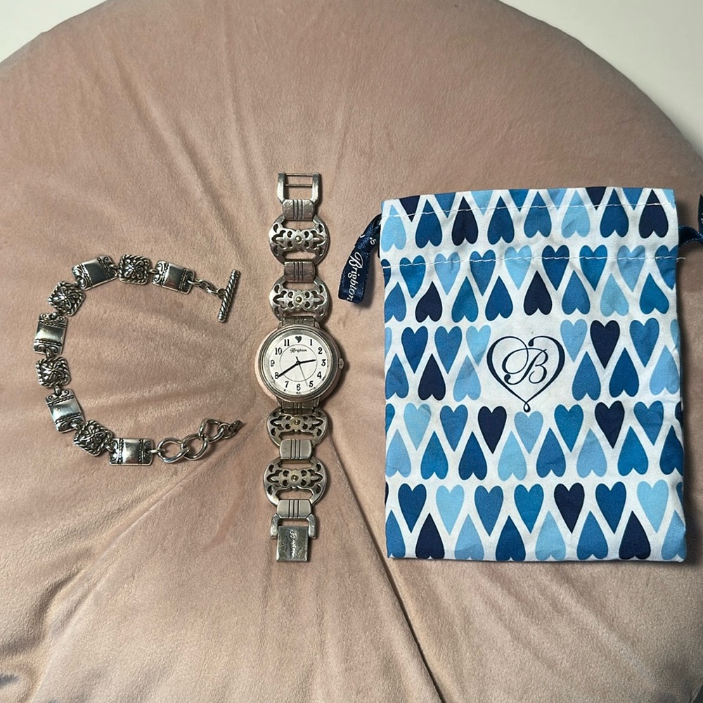 Brighton Bundle! Guc Monarch Watch & Silver Square & … - Gem